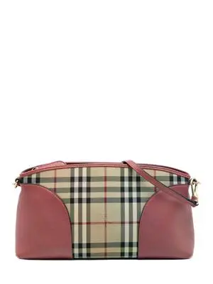 Burberry Horseferry Check Coated Canvas Chichester Crossbody Bag - Brown
