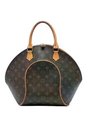 LOUIS VUITTON 2004 Monogram Ellipse Mm Handbag - Brown
