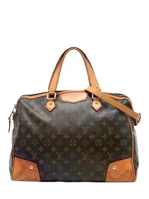LOUIS VUITTON 2000-2025 Retiro Gm Satchel - Brown