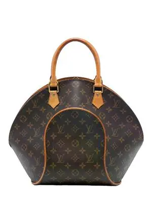 LOUIS VUITTON 1998 Monogram Ellipse Mm Handbag - Brown