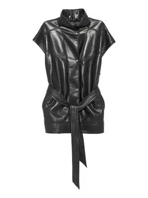BOSS Jacaro Belted Jacket - Black