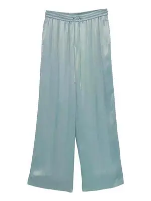 BOSS Tavati Wide Leg Trousers - Blue