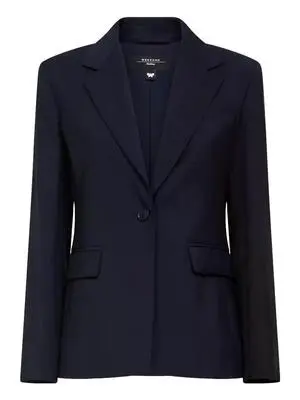 Max Mara Single-breasted Blazer - Blue