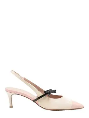 FESTA MILANO Berice Leather Pumps - Pink