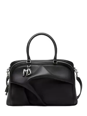 Marc Jacobs Tote Bag With Logo Charm - Black
