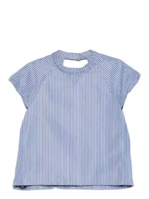 Sacai Striped T-shirt - Blue