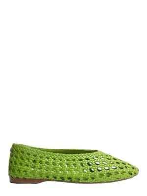 Sam Edelman Woven Slip-on Flats - Green