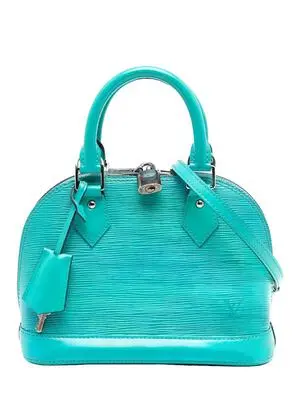 LOUIS VUITTON Epi Alma Bb Satchel - Blue