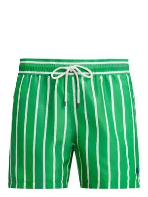 Polo Ralph Lauren Traveler Striped Swim Shorts - Green