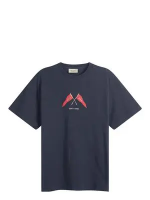 FORET Pennant T-shirt - Navy