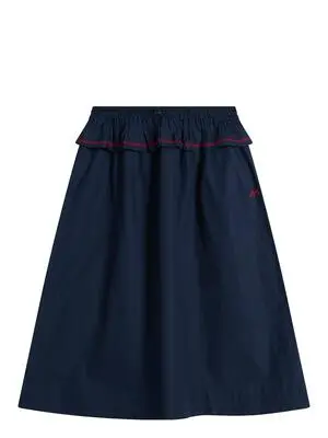 DAMSON MADDER Sigrid Midi Skirt - Navy
