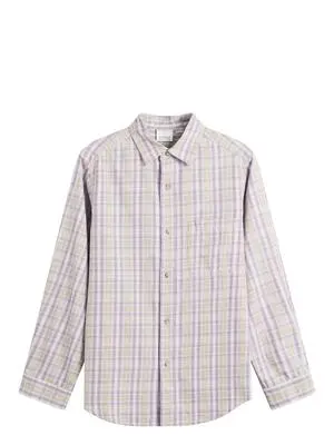 Gramicci Checkered Ombre Shirt - Purple