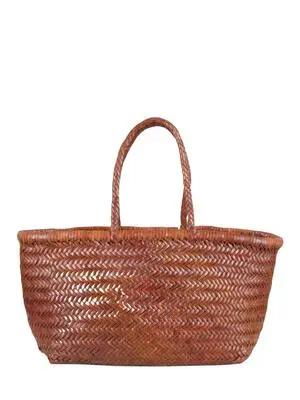 Dragon Diffusion Small Triple Jump Tote Bag - Brown