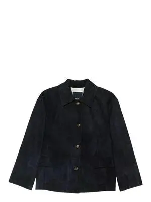Max Mara Suede Jacket - Blue