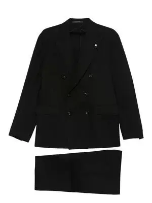 Tagliatore Double-breasted Suit - Black
