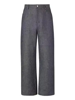 Fendi Straight-leg Trousers - Grey