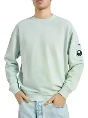C.P. COMPANY Sleeve-pocket Sweatshirt - Green