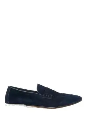 Bally Elios Suede Loafers - Blue