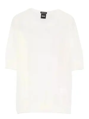BOSS Farbella Short-sleeve T-shirt - Neutrals