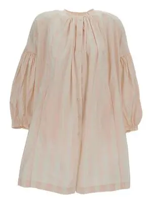 CASEY & CASEY Striped Cotton Shirt - Rose