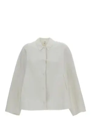 BOBOUTIC Single-breasted Jacket With Buttons - White