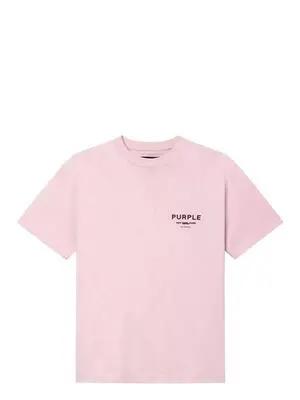 PURPLE BRAND Logo-print T-shirt - Pink