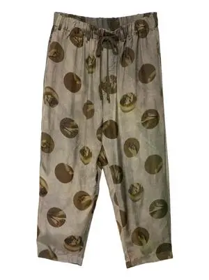UMA WANG Pigiama Trousers - Brown