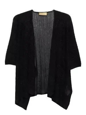 Momoni Divina Open-front Jacket - Black