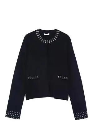 Liu Jo Embellished Cardigan - Blue