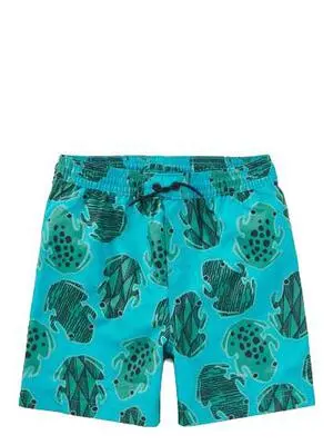 TEA COLLECTION Mid-length Swim Trunks - Hopalong Frogs