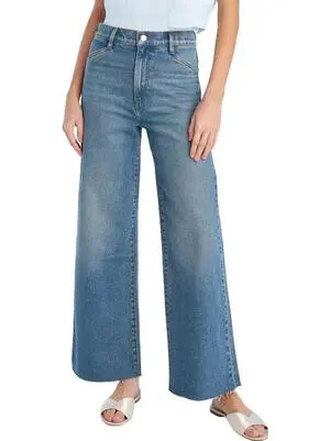 FAVORITE DAUGHTER The Mischa Super High Waist Wide Leg Jean - Rio