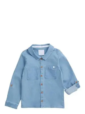 MORI Everyday Denim Shirt - Denim Blue