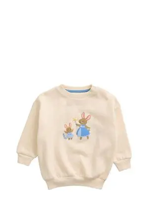 MORI Oversized Sweatshirt - Bunny & Gardenia