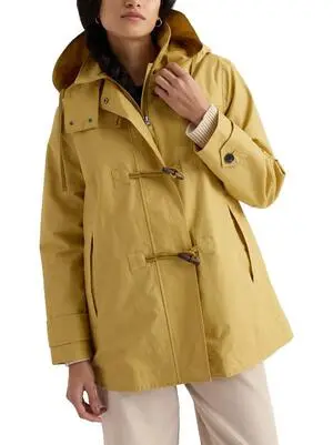 SEASALT CORNWALL Sea Drift Waterproof Rain Coat - Pear
