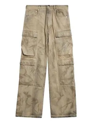 Rick Owens Double Cargo Jeans - Dust