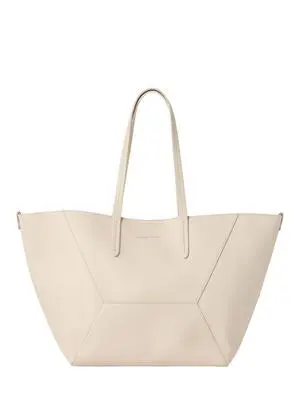 Brunello Cucinelli Calfskin Duo Bag - Ivory