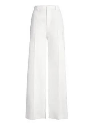 Brunello Cucinelli Loose Flared Trousers - White