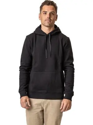 VOTTERA Organic Cotton Pullover Hoodie - Black