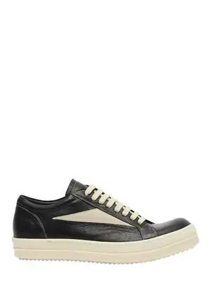 Rick Owens Low Top Sneakers - Black/milk