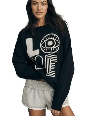 Spiritual Gangster Love Pullover - Black