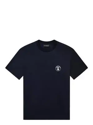 Emporio Armani Chest-patch T-shirt - Blue