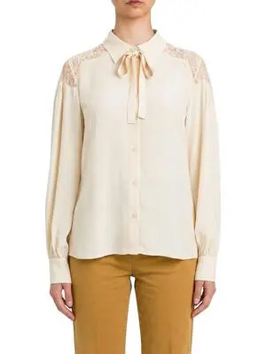 TWINSET Shirt - Yellow Cream