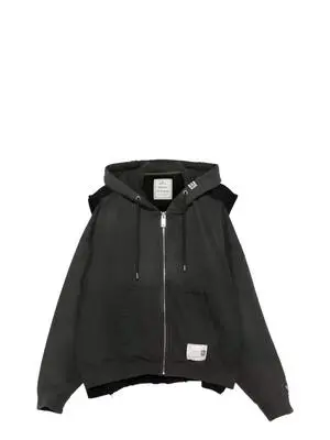 Mihara Yasuhiro Hooded Zip Up - Black