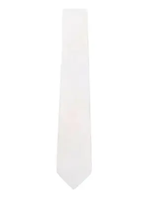 Our Legacy Floral Tie - White
