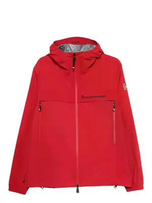 Moncler Hooded Zip Jacket - Red