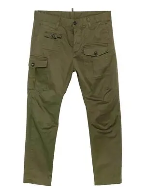 Dsquared2 Cargo-pocket Tapered Trousers - Green
