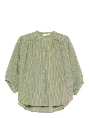 JCSOPHIE Lucca Striped Shirt - Green