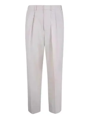 TOM FORD Pleated Trousers - Neutrals