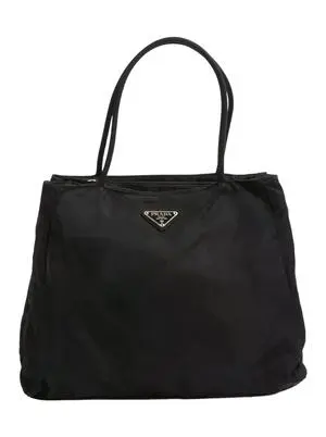 Prada 2000s Tessuto Handbag - Black