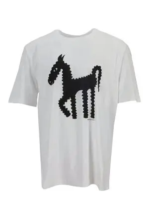 Paul Smith Horse-print T-shirt - White